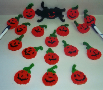 Jack-O-Lantern Finger Puppet/Pencil Topper - The-Leaky-Cauldron.org The ...