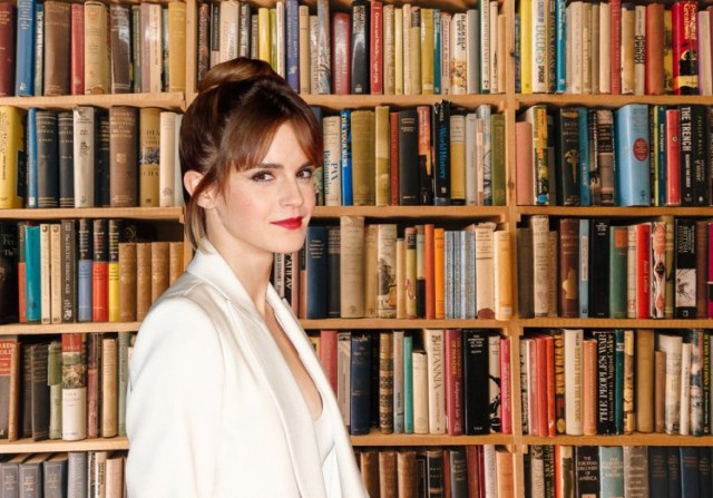 Emma Watson Bookshelf